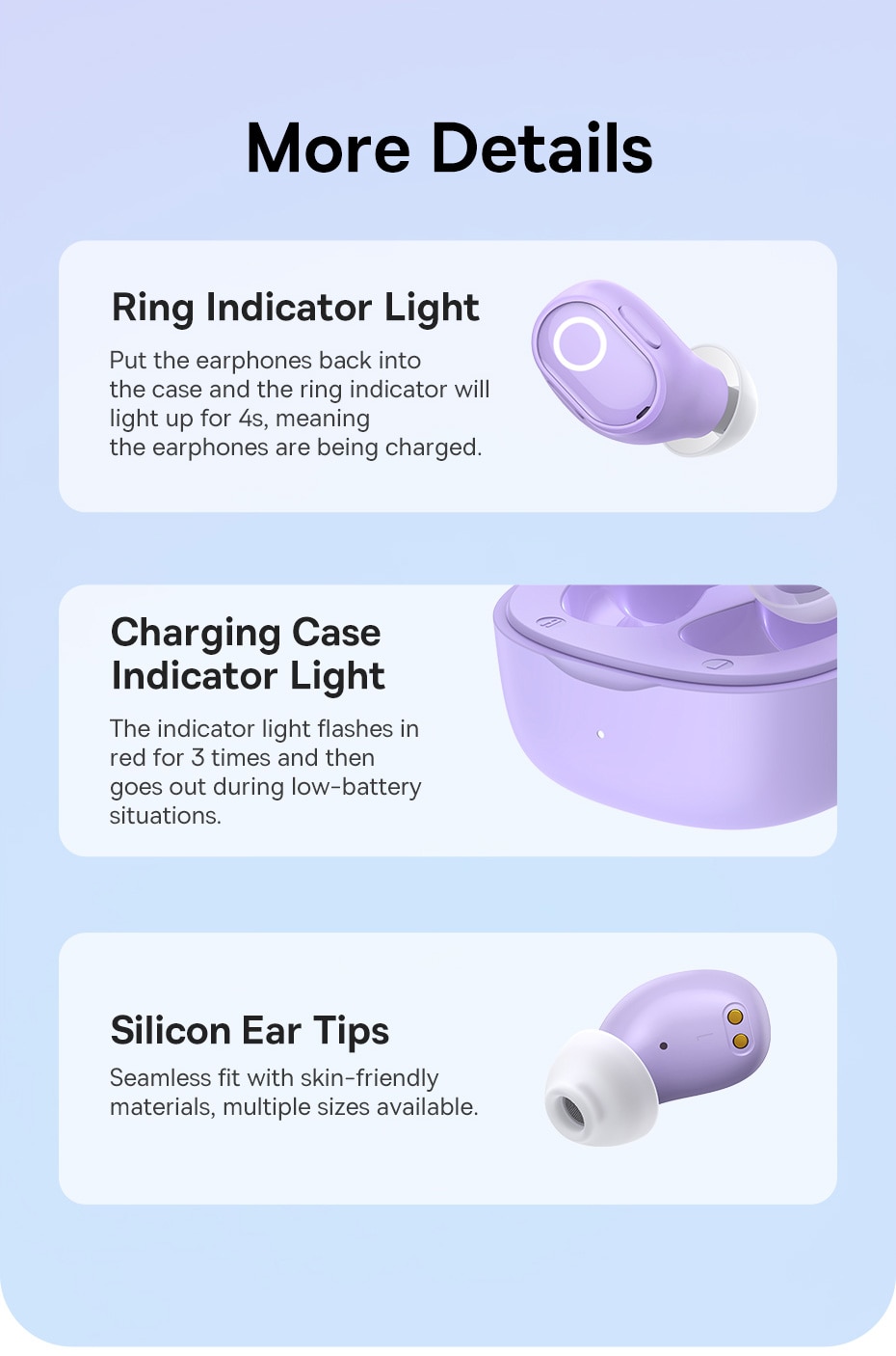 Baseus TWS WM02 Bowei True Wireless Earphone Blue NGTW180003 - Baseus ...